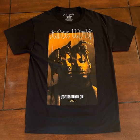 Juice Wrld | Shirts | Juice Wrld Legends Never Die Tee Shirt Size Medium | Poshmark